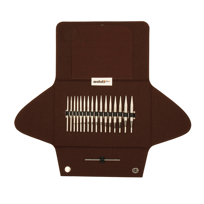 Addi Click Lace udskiftelig rundpindesæt -korte spidser